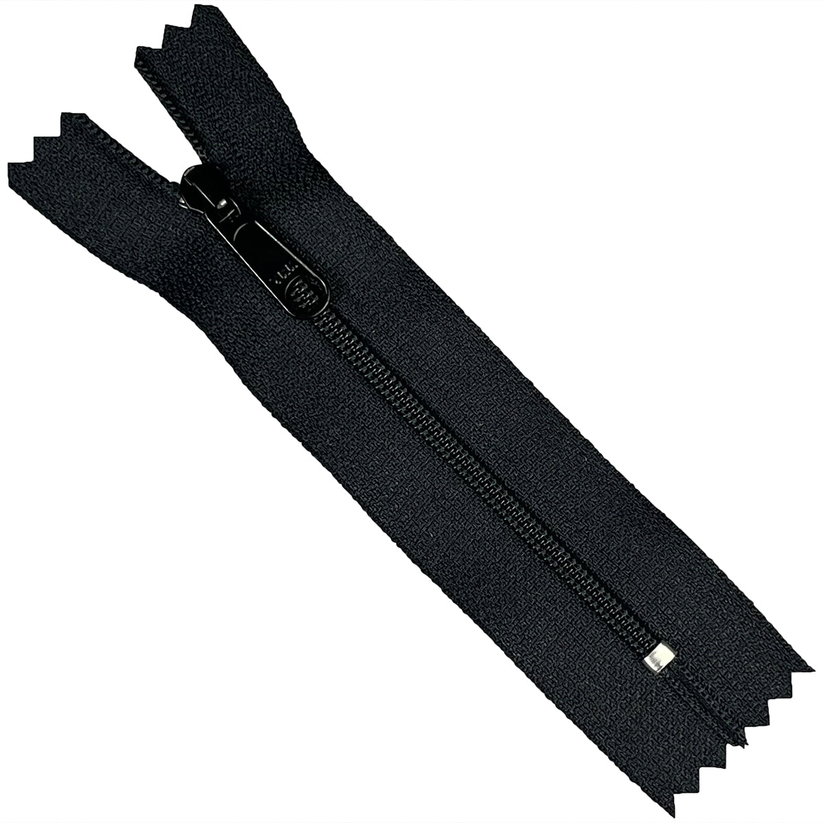 YKK #3C Nylon Coil Pre-Made Zipper Open - Black - 4.25inch| Zelikovitz.com
