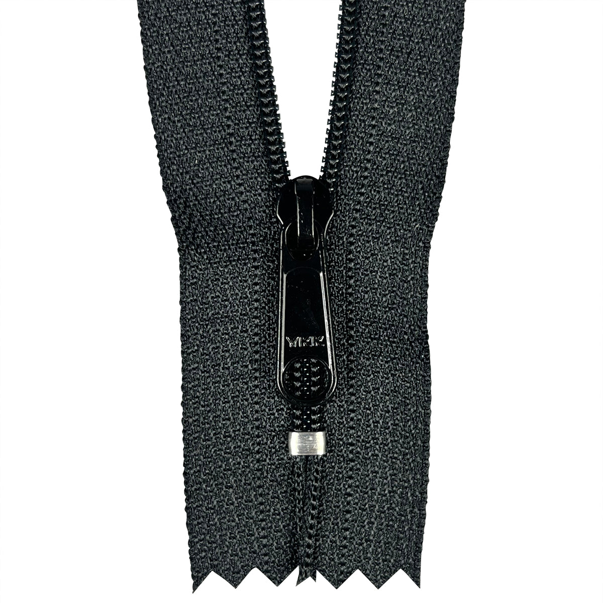 YKK #3C Nylon Coil Pre-Made Zipper Open - Black - 4.25inch| Zelikovitz.com
