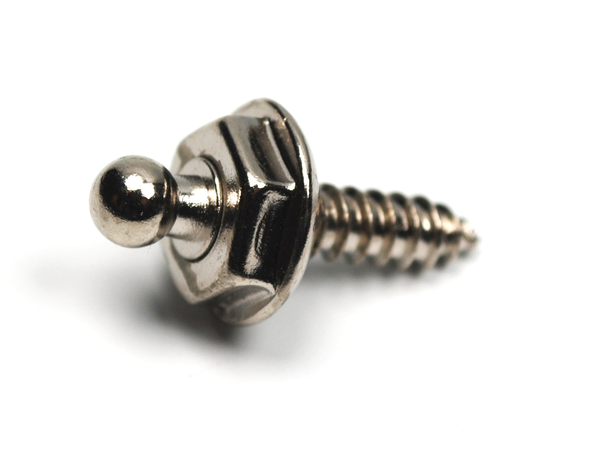 LOXX® Screw with Ball End for LOXX® Snap Fastener 16mm (5/8") - Nickel ...