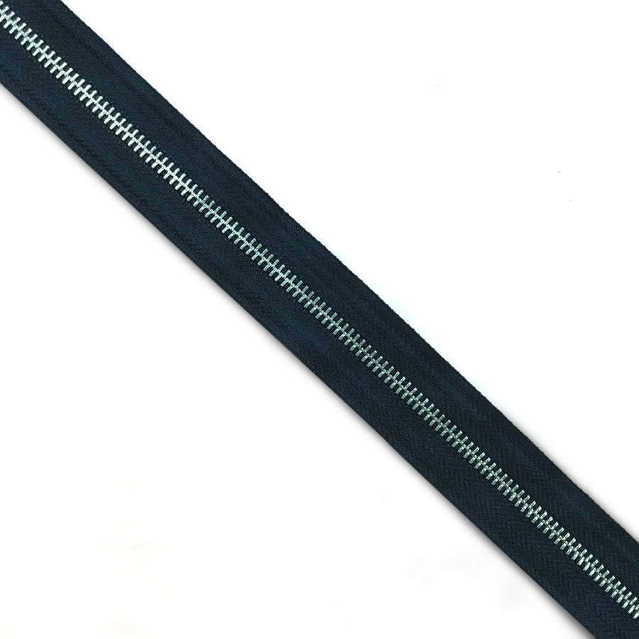 32" #5 YKK Open Black Metal Zipper - 2 Colors| Zelikovitz.com