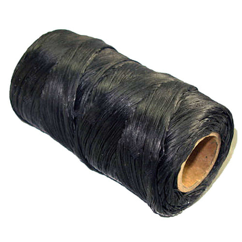 Imitation Sinew Black Artificial Deer 3 Ply 4 oz Craft and Beading Thr ...