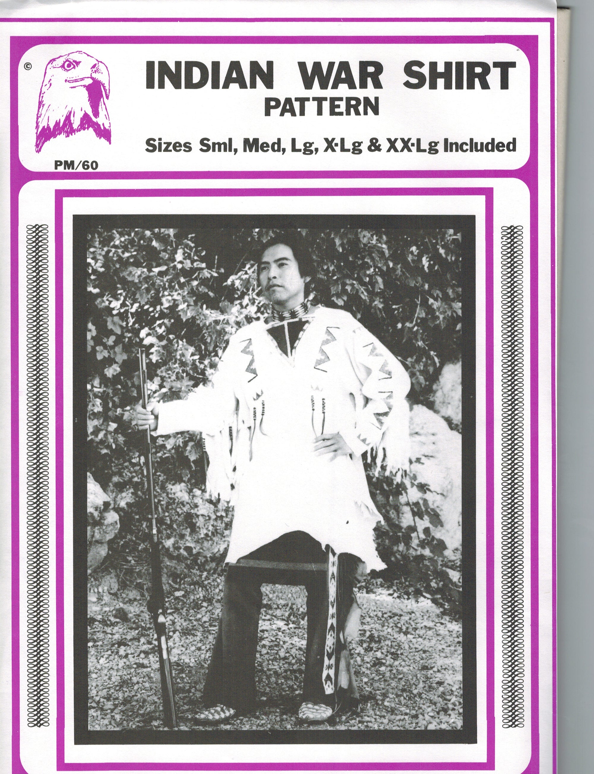 Indian War Shirt Pattern| Zelikovitz.com