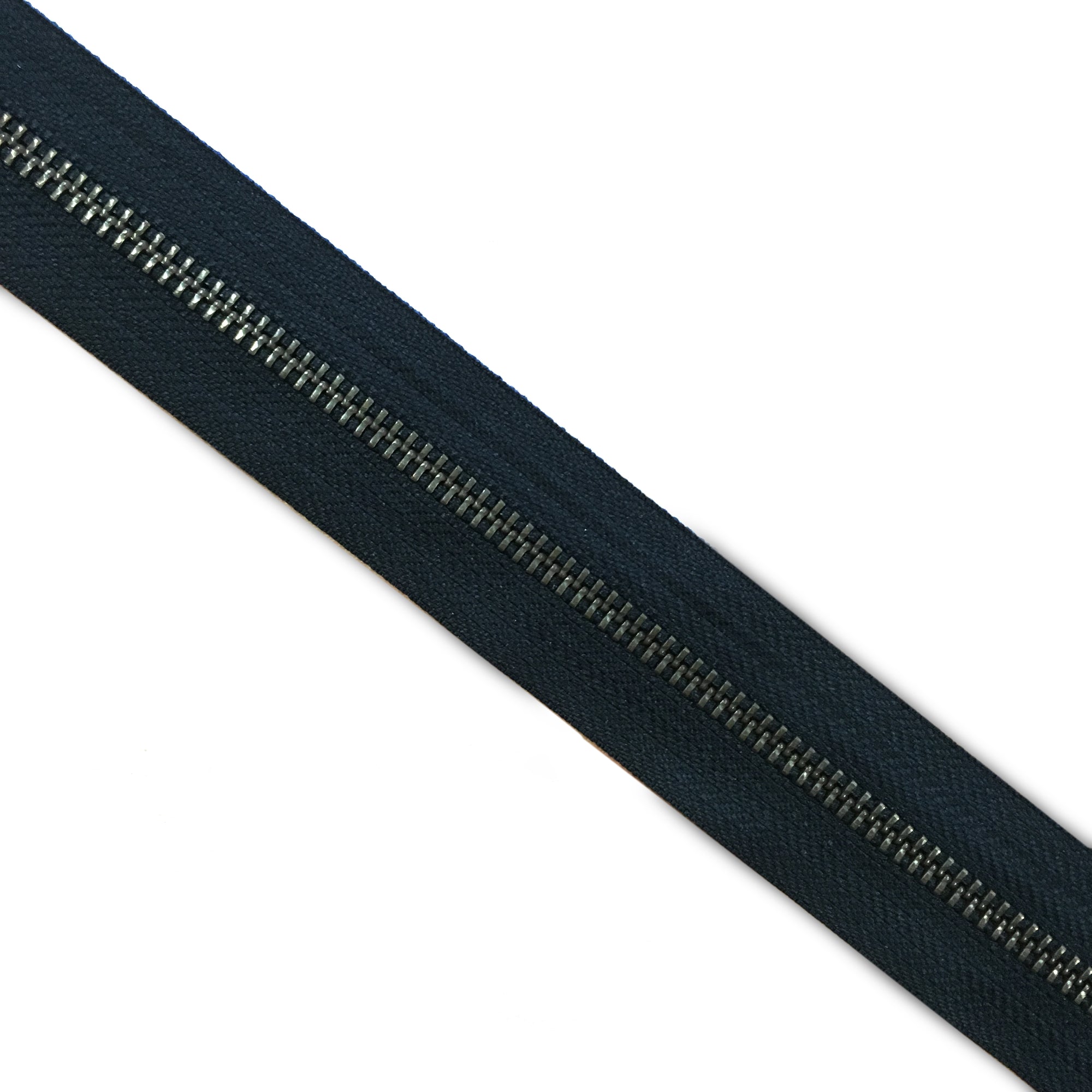 32" #5 YKK Open Black Metal Zipper - 2 Colors| Zelikovitz.com