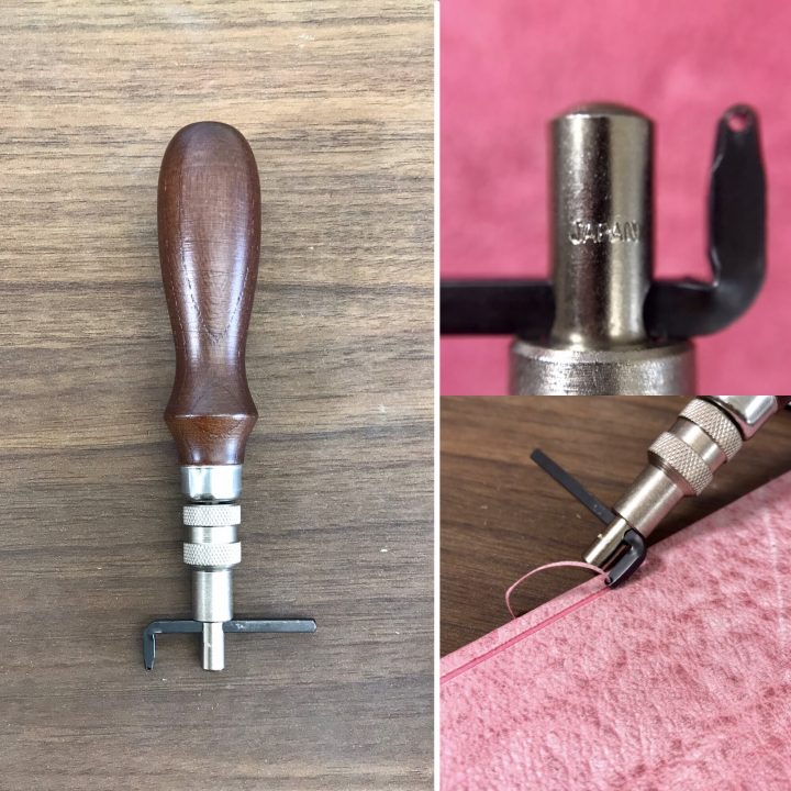 Adjustable Leather Stitching Groover- Oka Japan| Zelikovitz.com
