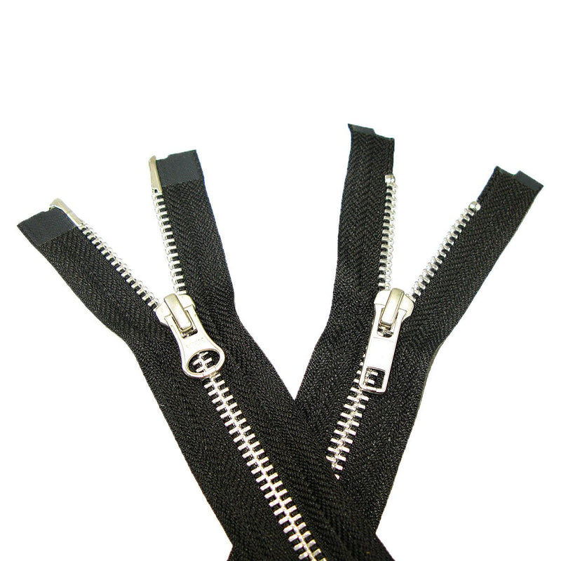 YKK #5 2-Way Aluminum Zipper 34"| Zelikovitz.com