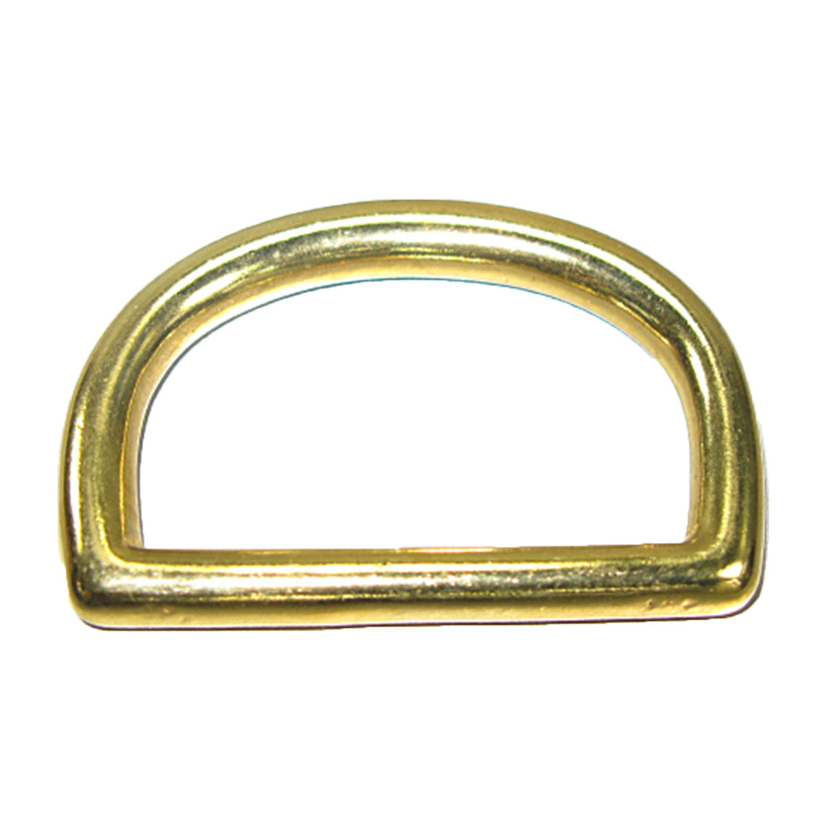 2" Solid Brass D-Ring (50mm)| Zelikovitz.com