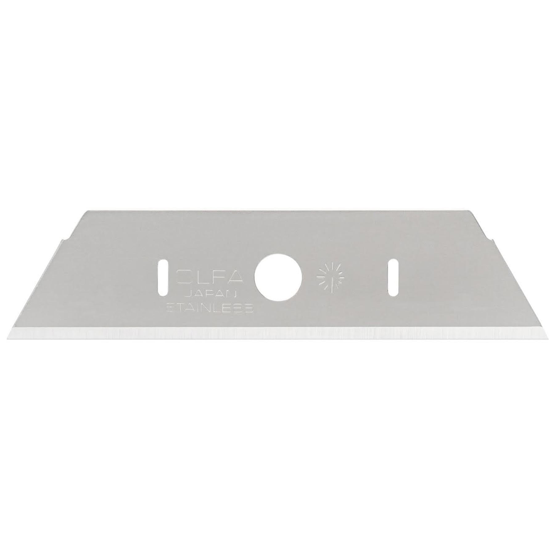 OLFA (SKB-2S-10B) Stainless Steel HD Trapezoid Safety Blade - 10 Pack | Zelikovitz.com